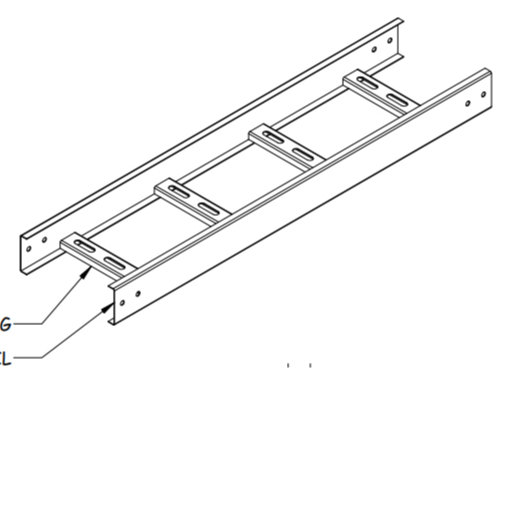 Jual Kabel Ladder/Cable Ladder Tipe U 500x50x3000 Hotdip Plat 1.8 ...