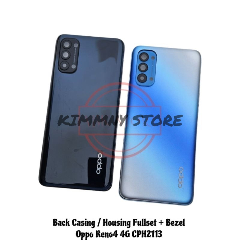 Jual Casing Kesing Housing Fullset Backdoor Bezel Oppo Reno 4 4G ...