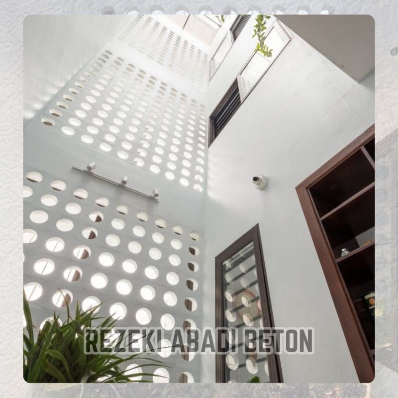 Jual Roster Beton Minimalis, Angin-Angin Rumah Minimalis Motif Sumur ...