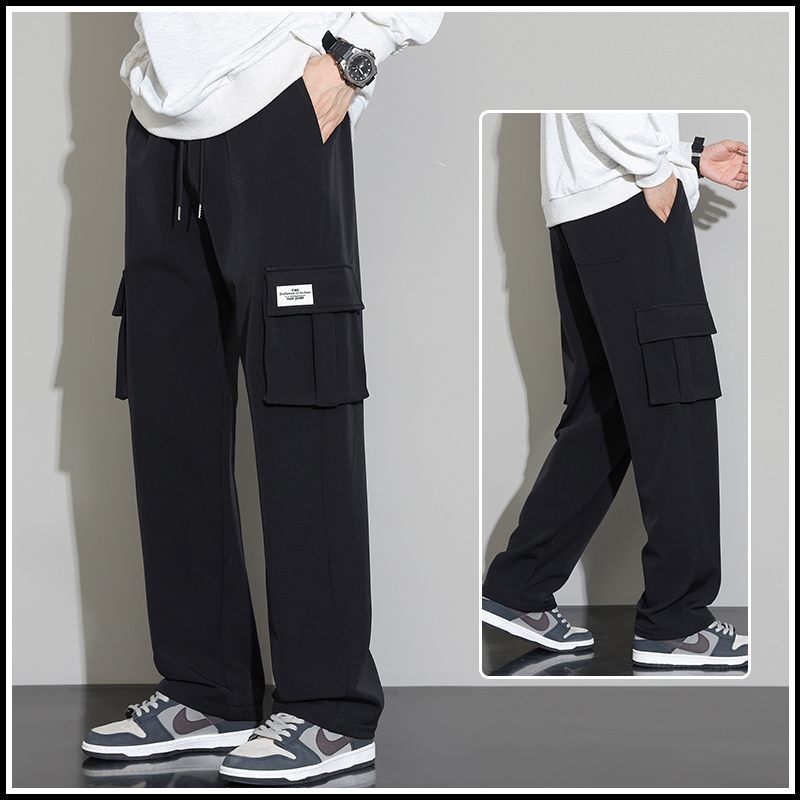 Jual Celana Cargo Panjang Pria Korean style Fashion Celana Gunung Pria Murah baggy pants Celana ...
