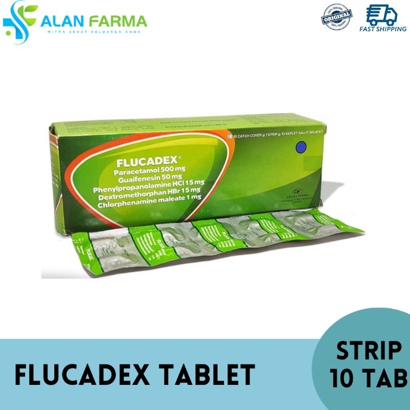 Jual Flucadex Tablet Strip isi 10 Tablet | Shopee Indonesia