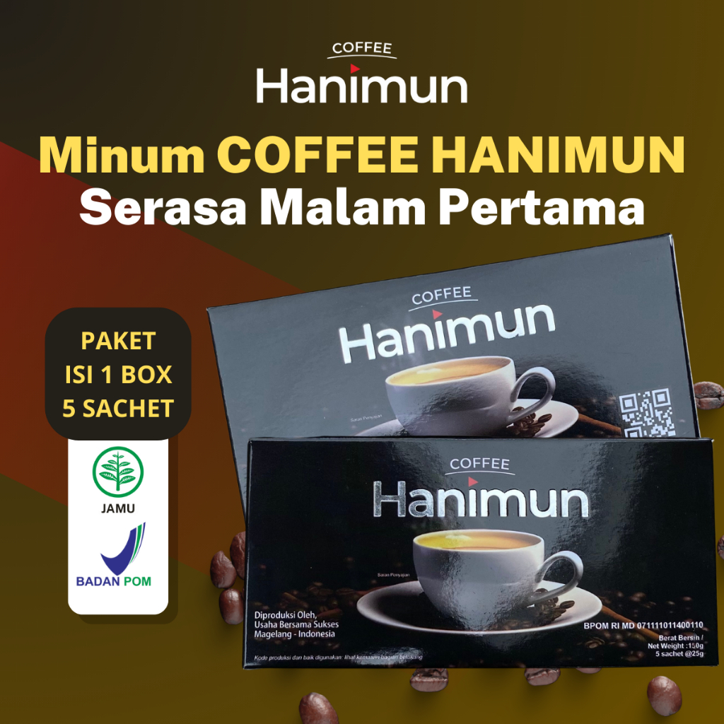Jual Minuman Kopi Stamina Pria HANIMUN ORIGINAL | Shopee Indonesia