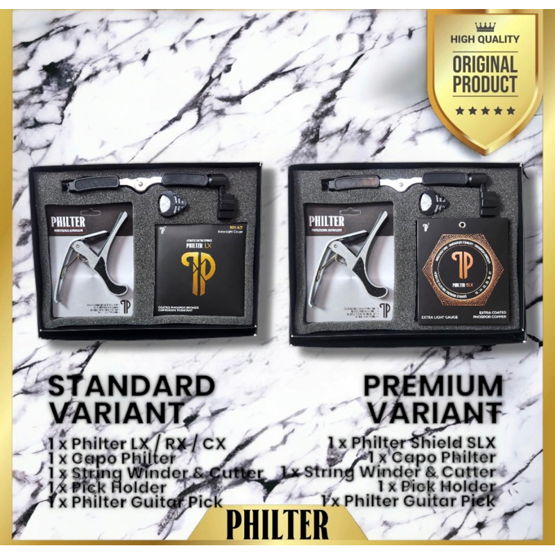 Jual Bundling Gift Box Set Senar Gitar Philter Akustik Elektrik Klasik ...