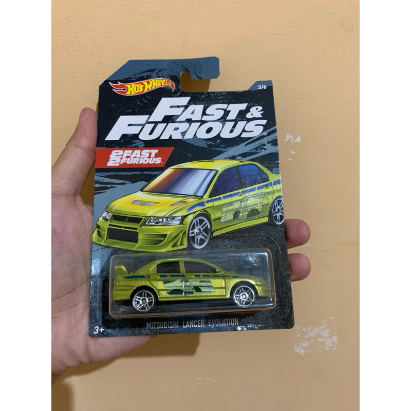 Jual HotWheels Mitsubishi Lancer Evo 2 Fast 2 Furious | Shopee Indonesia
