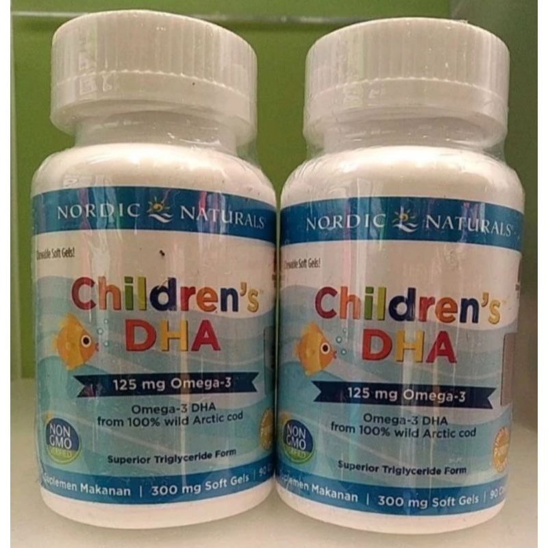 Jual Nordic Naturals Children Dha 90 Softgels | Shopee Indonesia