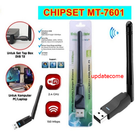 Jual USB DONGLE WIFI MT7601 / USB WIFI MT7601 / USB WIFI SET TOP BOX DVB T2 / USB WIFI PC / USB ...