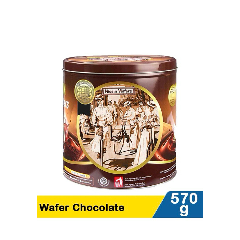 Jual Nissin Wafer Chocolate 570G | Shopee Indonesia
