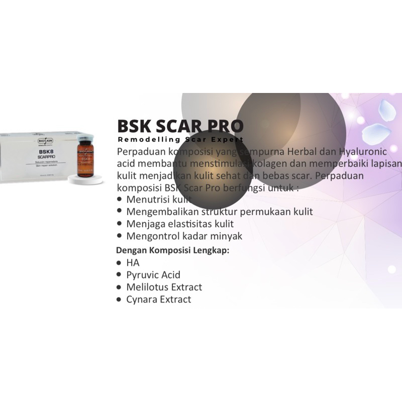Jual bioskin scar pro bsk reg bpom 10 ml serum mengurangi scar dan ...