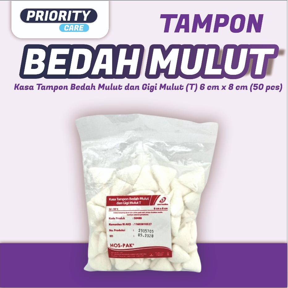 Jual KASA TAMPON BEDAH MULUT DAN GIGI MULUT (T) 6 CM X 8 CM (50 PCS ...