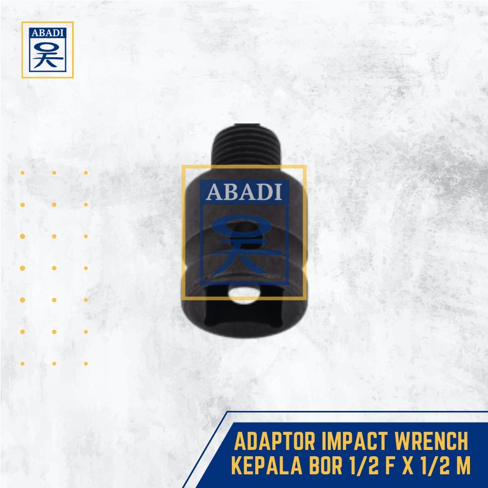 Jual ADAPTOR IMPACT WRENCH KEPALA BOR 1/2 F X 1/2 M WIPRO | Shopee ...