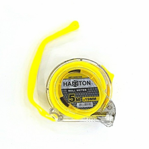 Jual HASSTON Meteran Transparan Roll Meter 5 Meter | Shopee Indonesia