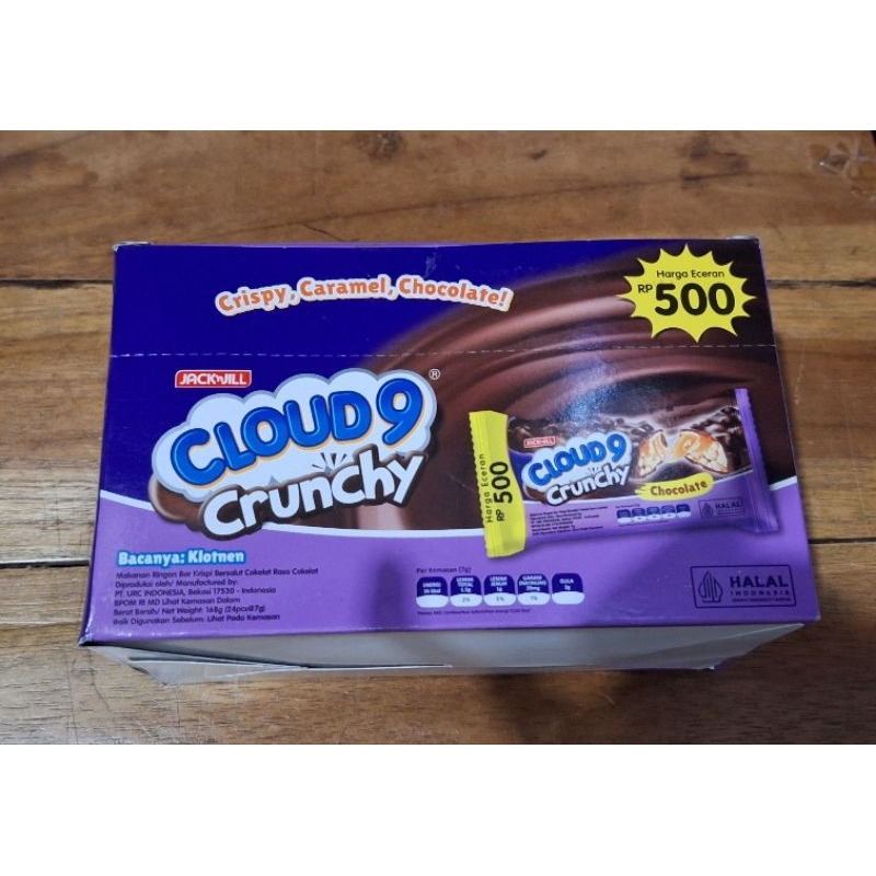 Jual Cloud9 crunchy chocolate (24 pcs x 7g) | Shopee Indonesia