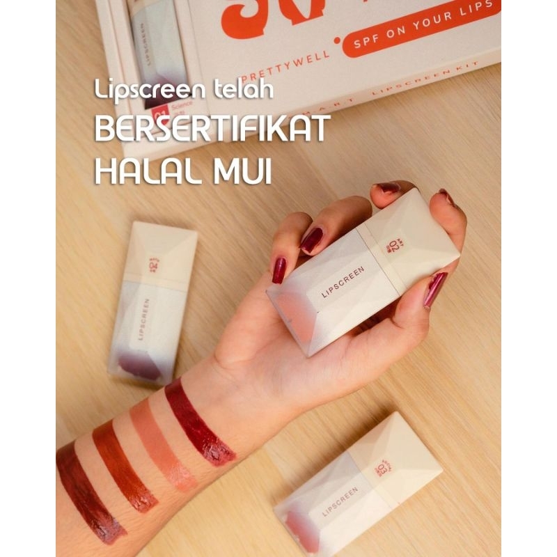 Jual Lipscreen Prettywell spf 30 uv filter in vitro pretty well ...