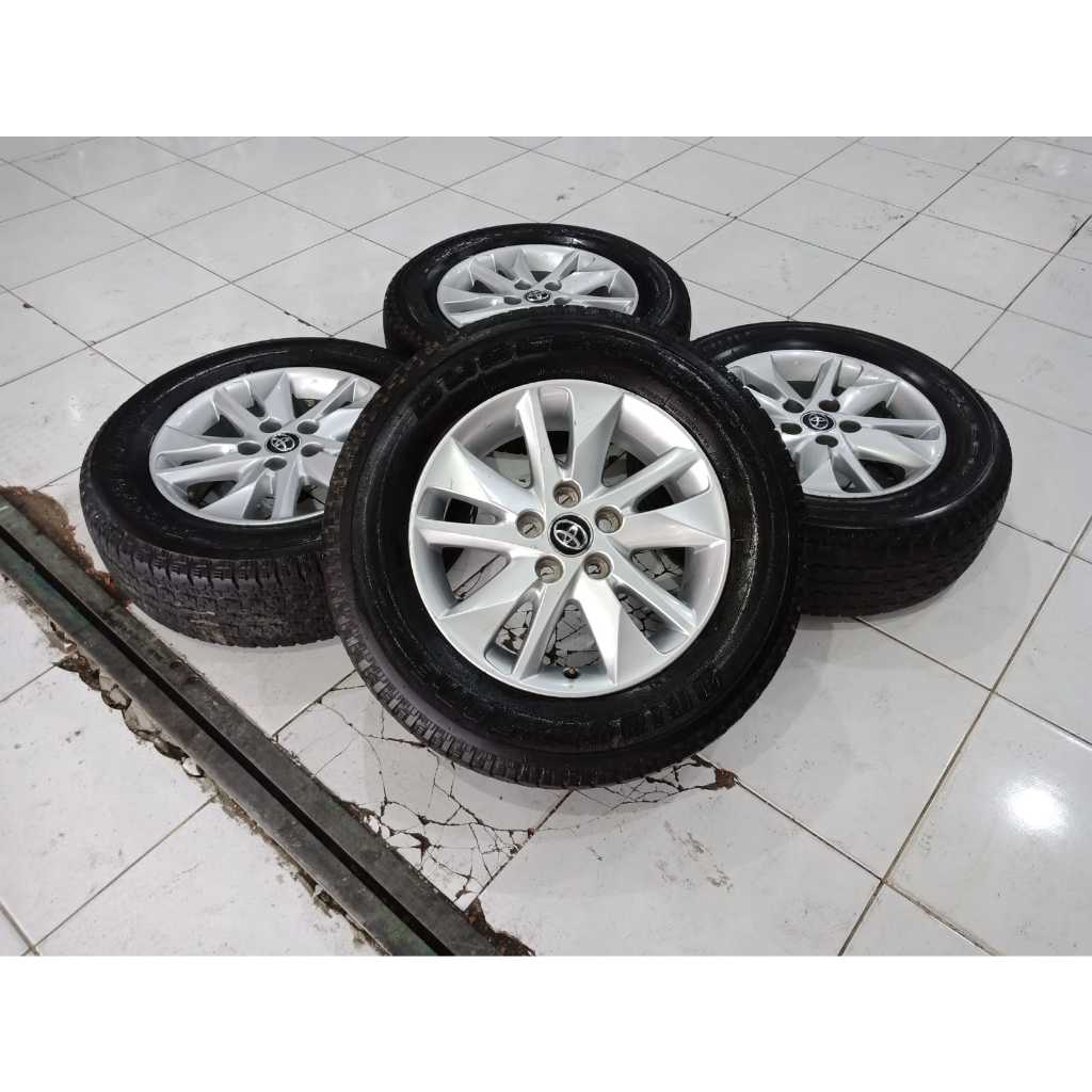 Jual velg mobil oem inova reborn ring 16 pcd 5x114 silver 4 pcs pnp ...