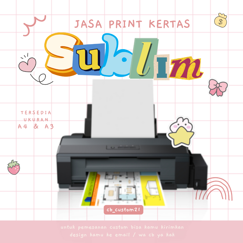 Jual Jasa Cetak kertas Sublim | Shopee Indonesia