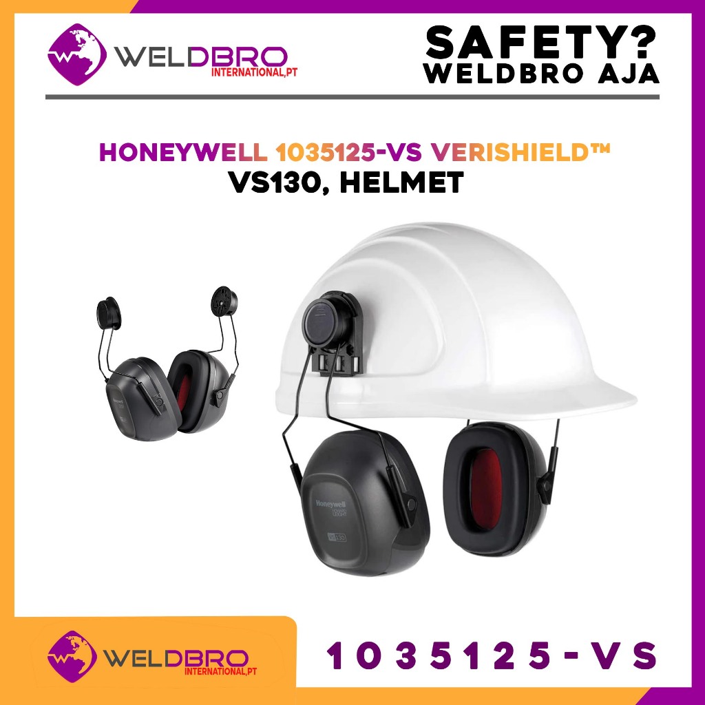 Jual Honeywell Earmuff 1035125-VS VeriShield™ VS130, Helmet Earmuff | Shopee Indonesia