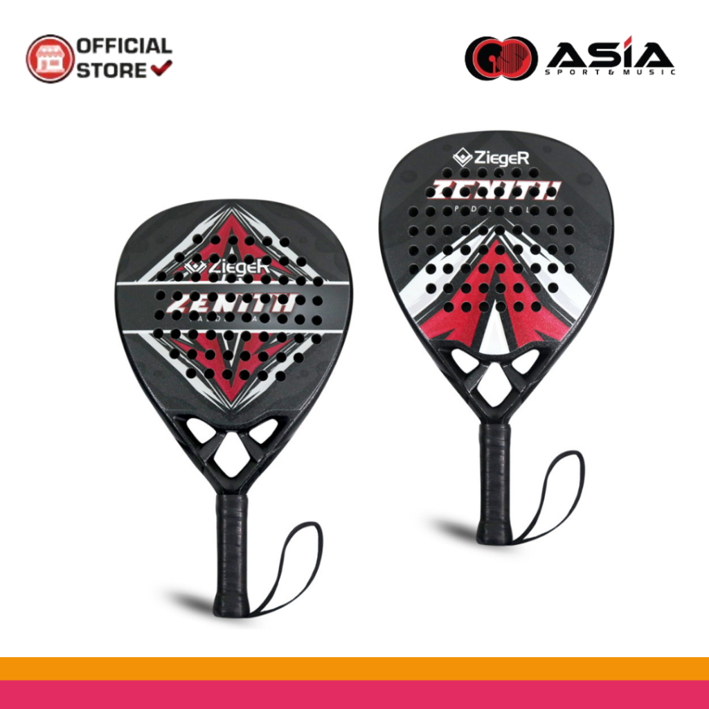 Jual Racket Padelball Zieger Carbon Zenith | Raket Bola Padel | Shopee ...