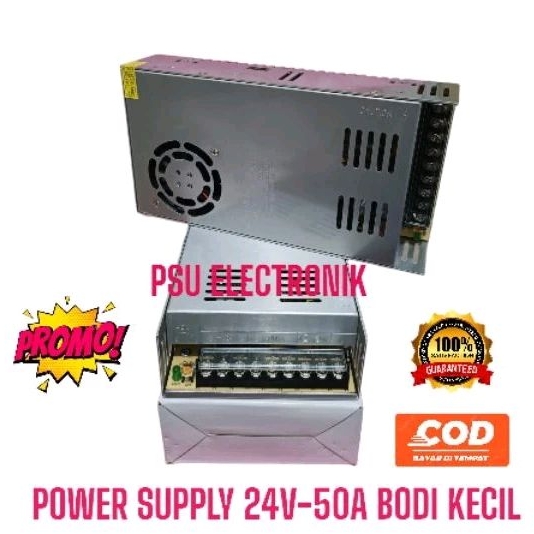 Jual Trafo Adaptor Power Supply 24V 50A PSU Jamin full power | Shopee ...