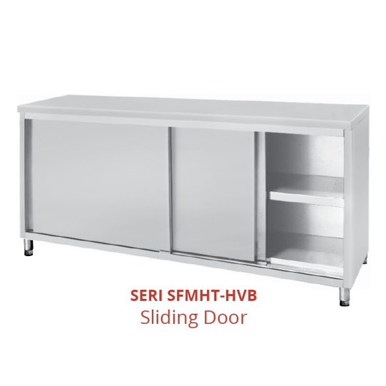Jual Getra SFMHT-150HVB S/S Kitchen Cabinet Sliding Door - Kabinet ...
