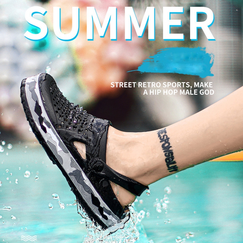 Jual [COD][HOT] Sepatu Sandal Pria Sandal Sandal Baim Pria Slip on ...