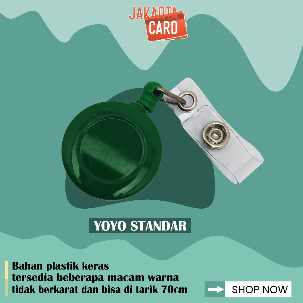 Jual Yoyo Tali Id Card Gantungan ID CARD Hang Tag Name Tag STANDARD ...