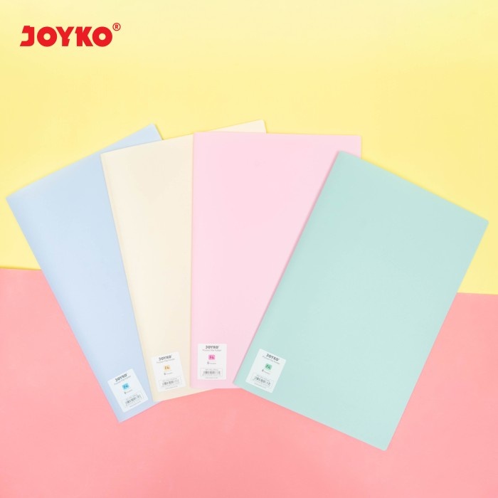 Jual Pocket File Folder / Map File Saku Joyko PFF-9F4 Pastel Color ...