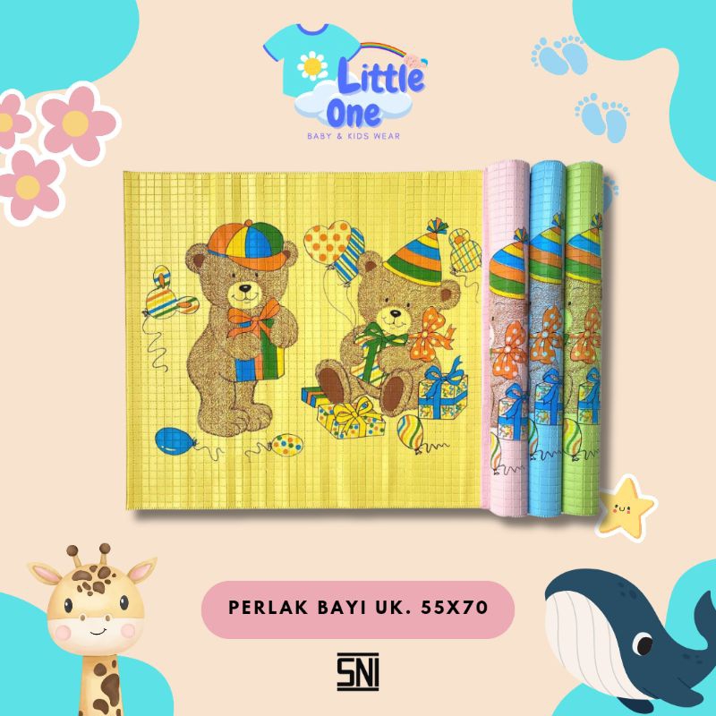 Jual LITTLE ONE - PERLAK BAYI MOTIF UKURAN 55X70 REAL |PERLENGKAPAN ...