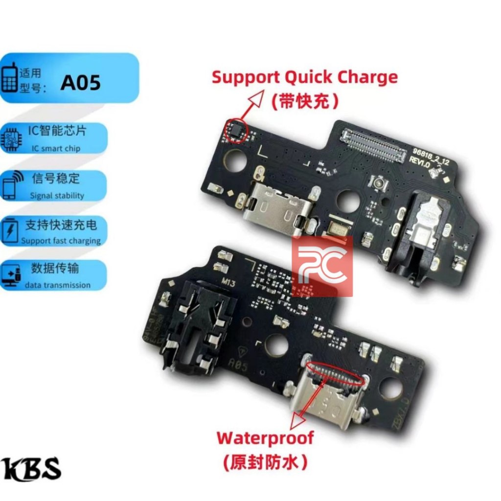 Jual Papan Cas Samsung A05 A055F Support Fast Charging | Shopee Indonesia