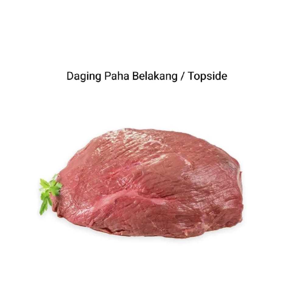 Jual Daging Sapi Topside Utuh / Paha Belakang Import 500gr / 1kg ...