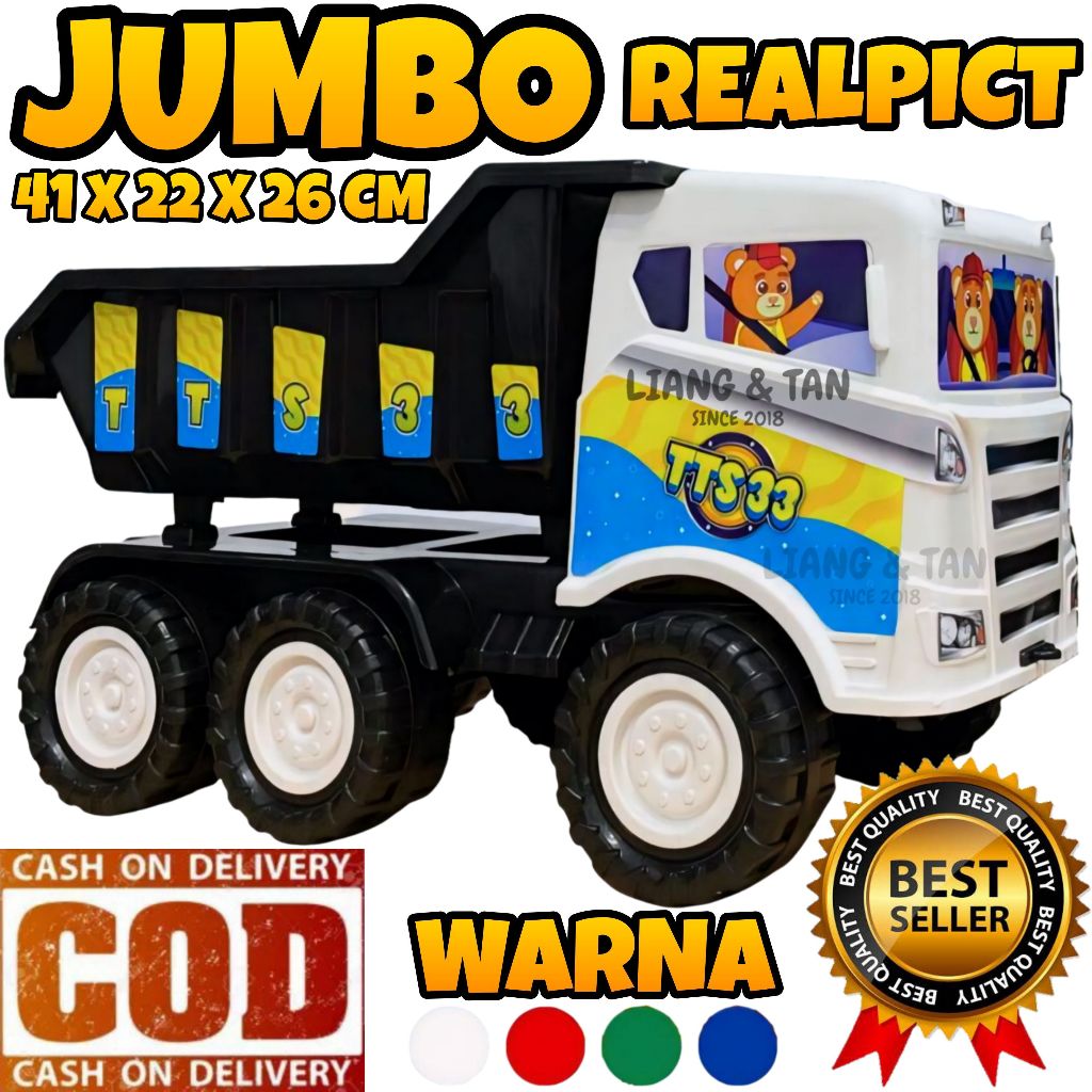 Jual ( BISA COD ) PROMO UKURAN JUMBO Mainan Anak Mobil Mobilan Truk ...