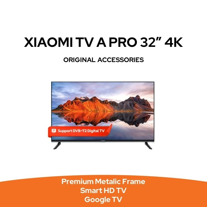 Jual Xiaomi Mi TV A Pro 32 Inch Smart TV Garansi Resmi | Shopee Indonesia