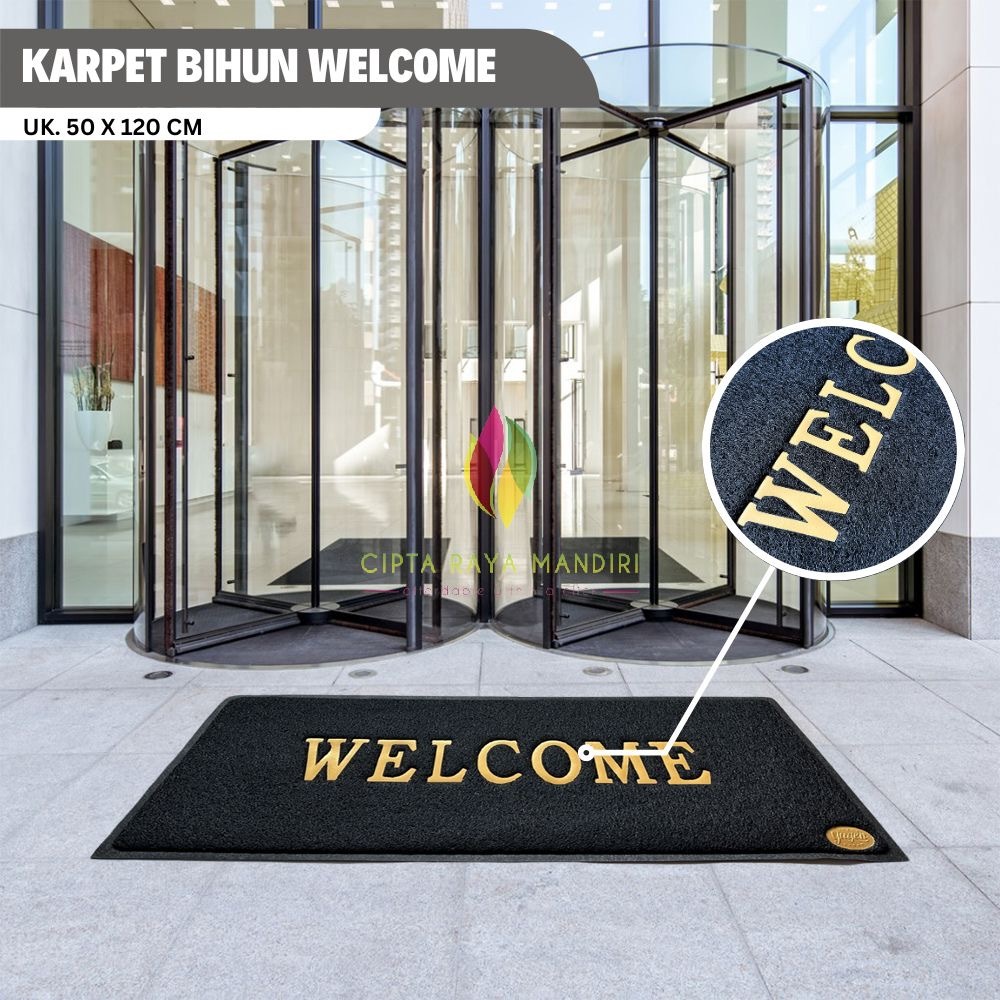 Jual Keset Karpet PVC Mie Bihun Keset Pintu Lobby YUGEN Keset Welcome ...