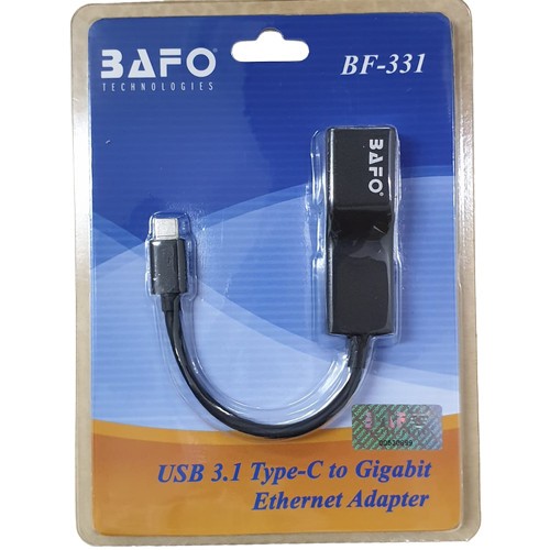 Jual Bafo BF-331 USB Type C To LAN Gigabit Ethernet Adapter | Shopee ...