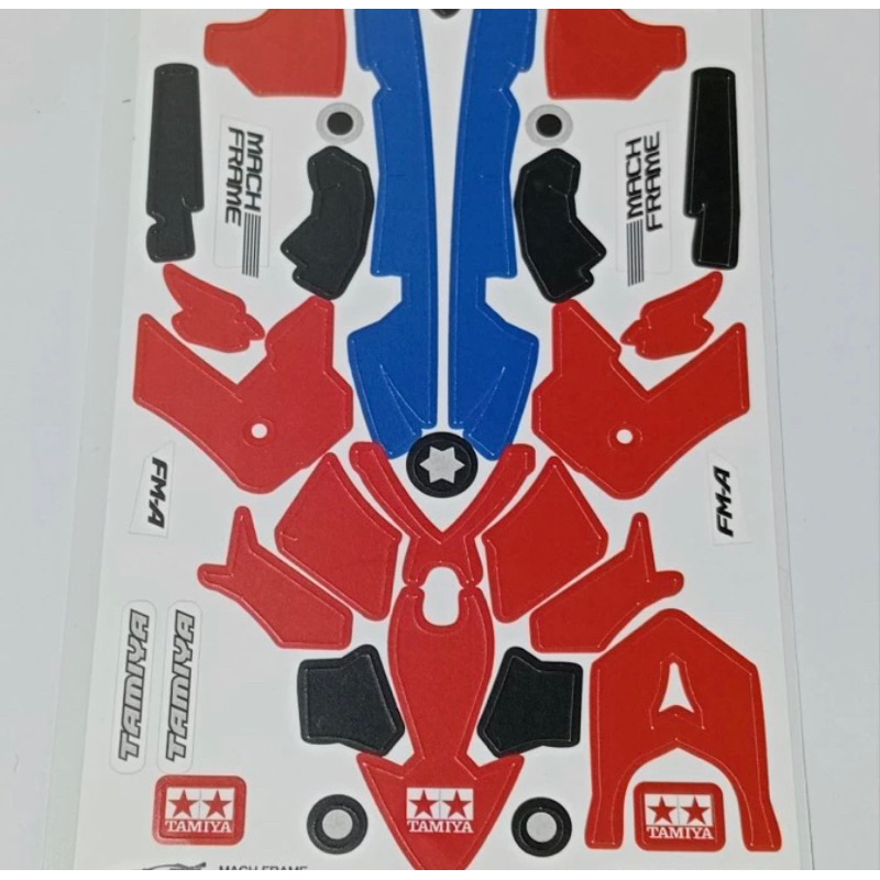 Jual Decal Mini 4WD MACH FRAME/STICKER TAMIYA MACH FRAME | Shopee Indonesia
