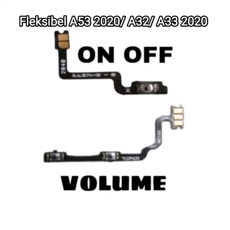 Jual FLEKSIBEL + Tombol Luar ON OFF + VOLUME OPPO A53 2020 / A32 2020 / A33 2020 FLEXIBEL TOMBOL ...