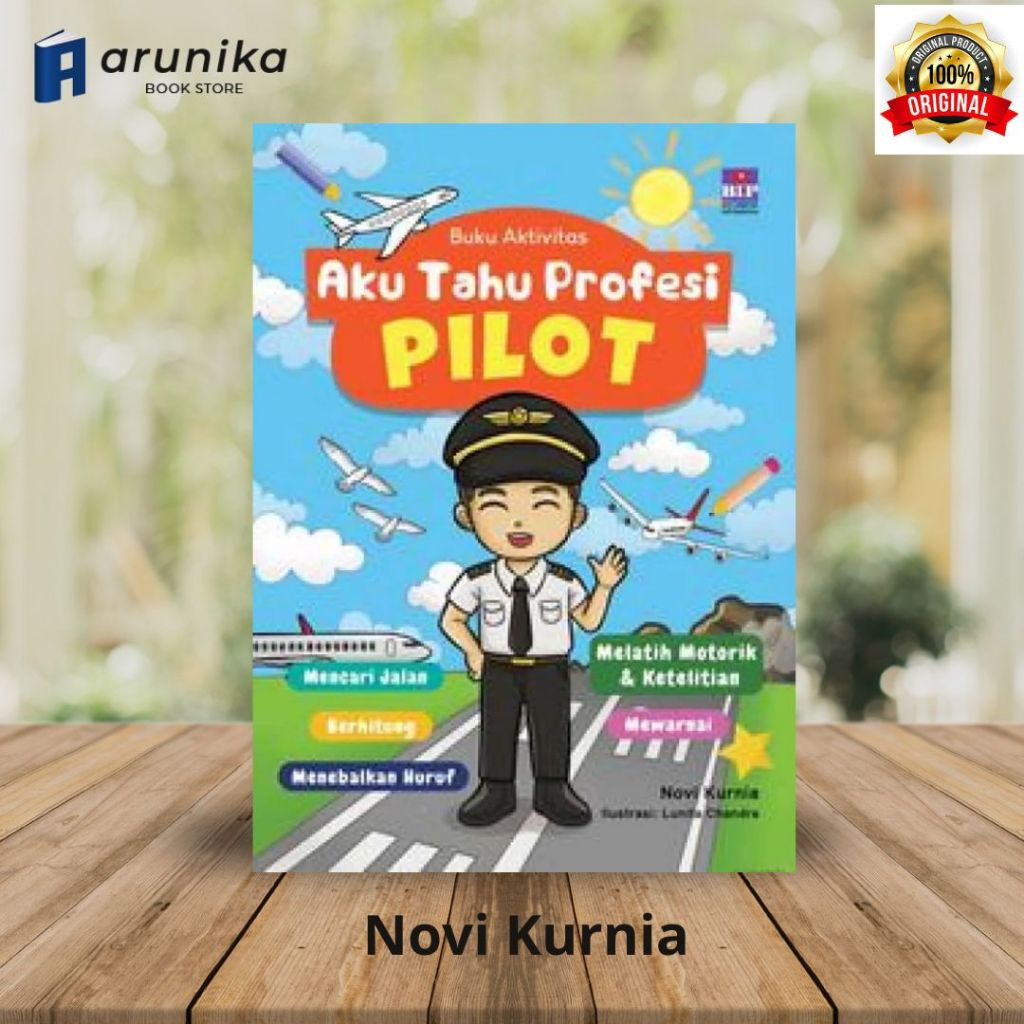 Jual Buku Aktivitas Aku Tahu Profesi Pilot oleh Novi Kurnia / Original | Shopee Indonesia