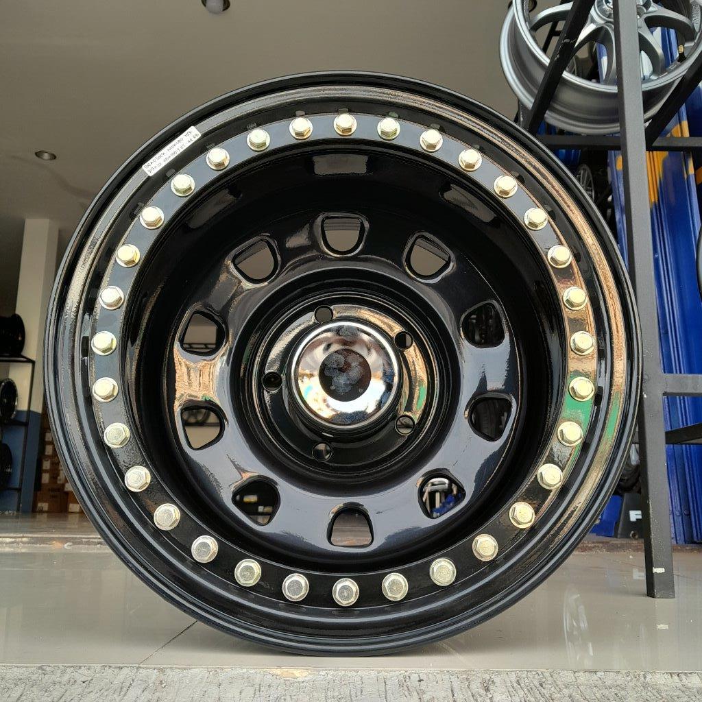 Jual Velg mobil offroad daytona beadlock r16 pcd 5x139,7 jimny, feroza, escudo, katana taft ...