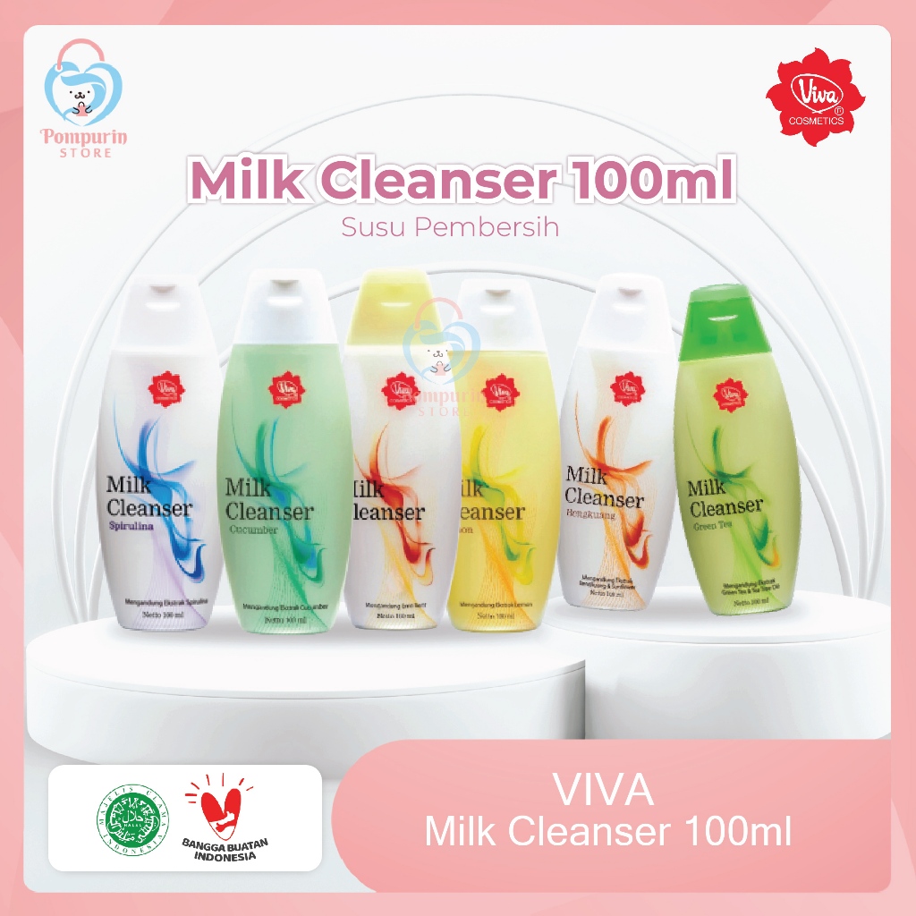 Jual VIVA Milk Cleanser 100ml (Susu Pembersih Viva) | Shopee Indonesia