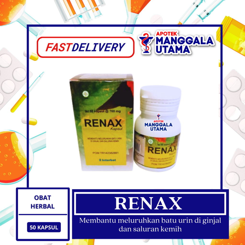 Jual RENAX KAPSUL PER BOX ISI 50 KAPSUL | Shopee Indonesia