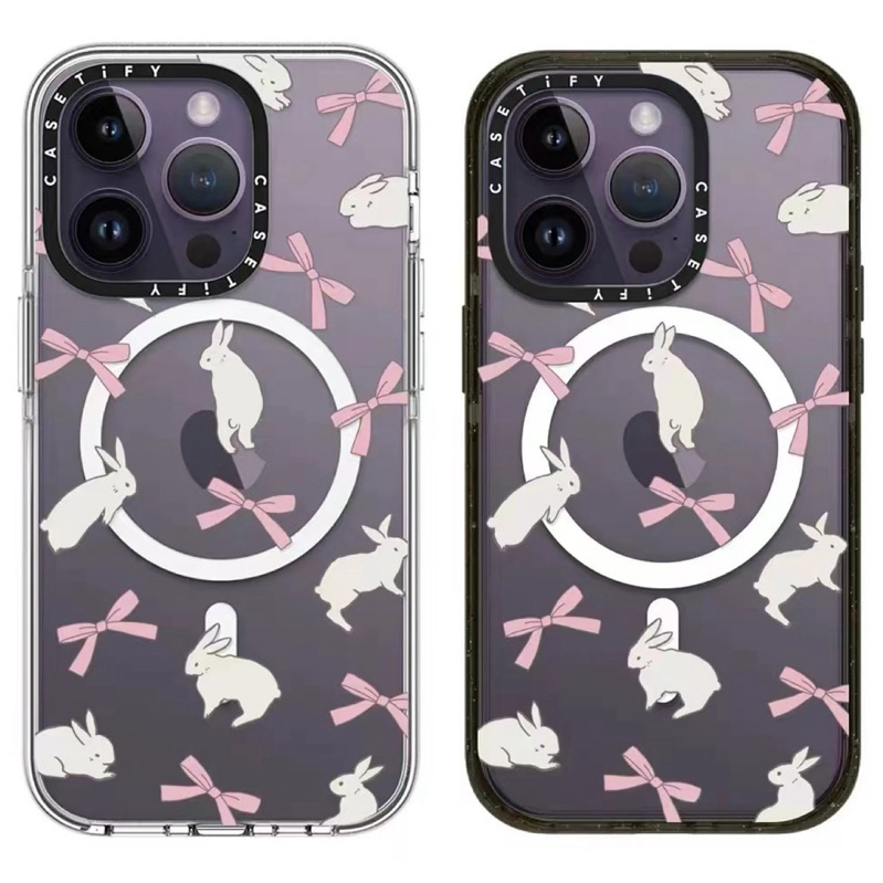 Jual ‼️ PRE-ORDER ‼️ CASETIFY RABBIT RIBBON MAGNETIC CASE IPHONE 11 12 ...