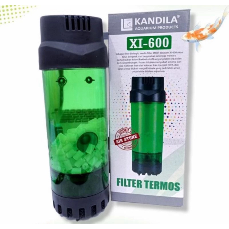 Jual FILTER TERMOS XI-600 Kandila XI-AQUA bubble moving bed media ...