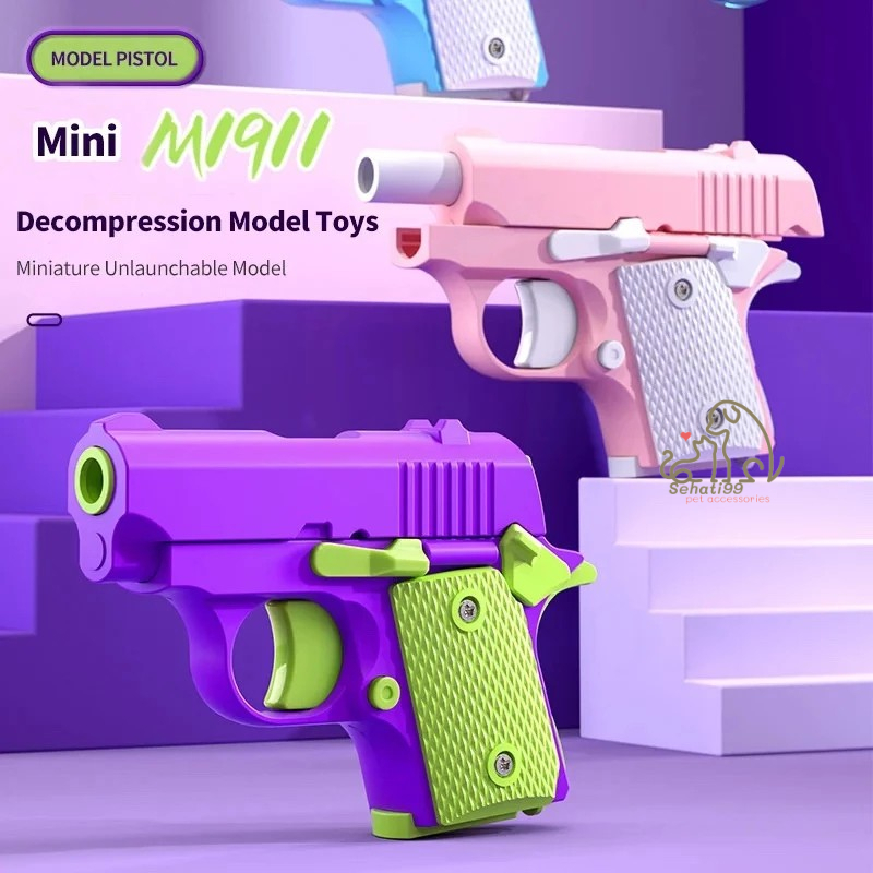 Jual Mainan Fidget Toys Fun Gun Pistol OCT8181 | Shopee Indonesia