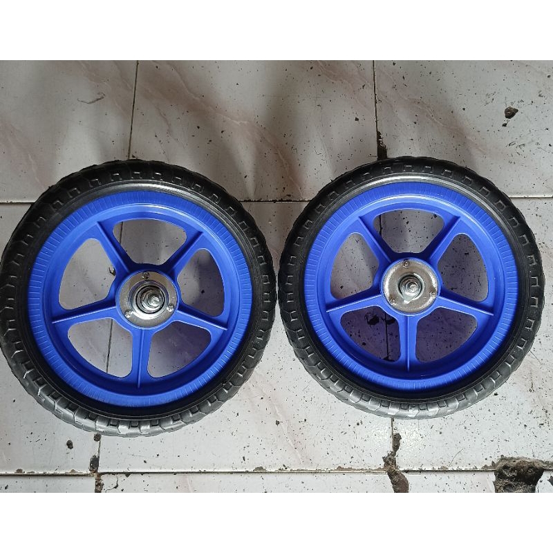 Jual VELG BINTANG UKURAN 12an + BAN SPON(EVA) | Shopee Indonesia