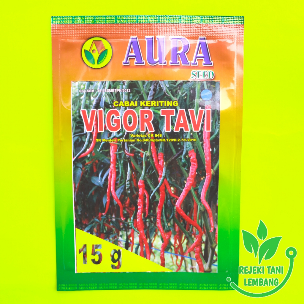 Jual BENIH CABAI KERITING VIGOR TAVI ISI 15 GR | Shopee Indonesia