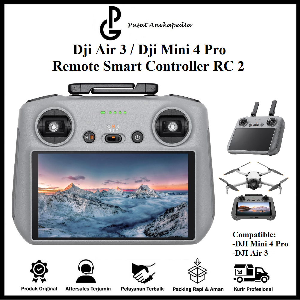 Jual Dji Remote RC 2 Smart Controller For Dji Air 3 / Dji Mini 4 Pro ...