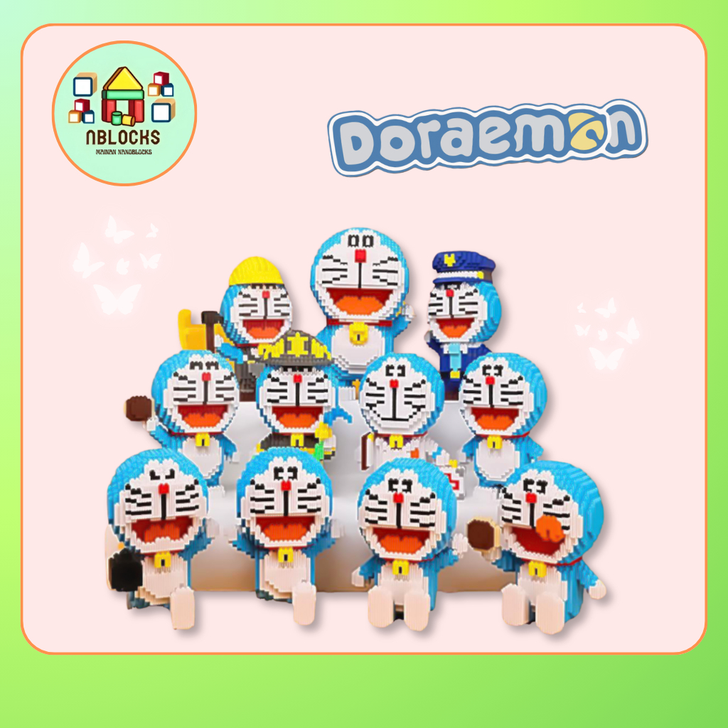 Jual Nano Block Doraemon Big - Bricks Education Nano Block / Mainan ...