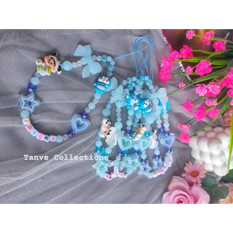 Jual Custom nama Strap Hp premium sanrio sinchan / strap Hp karakter ...