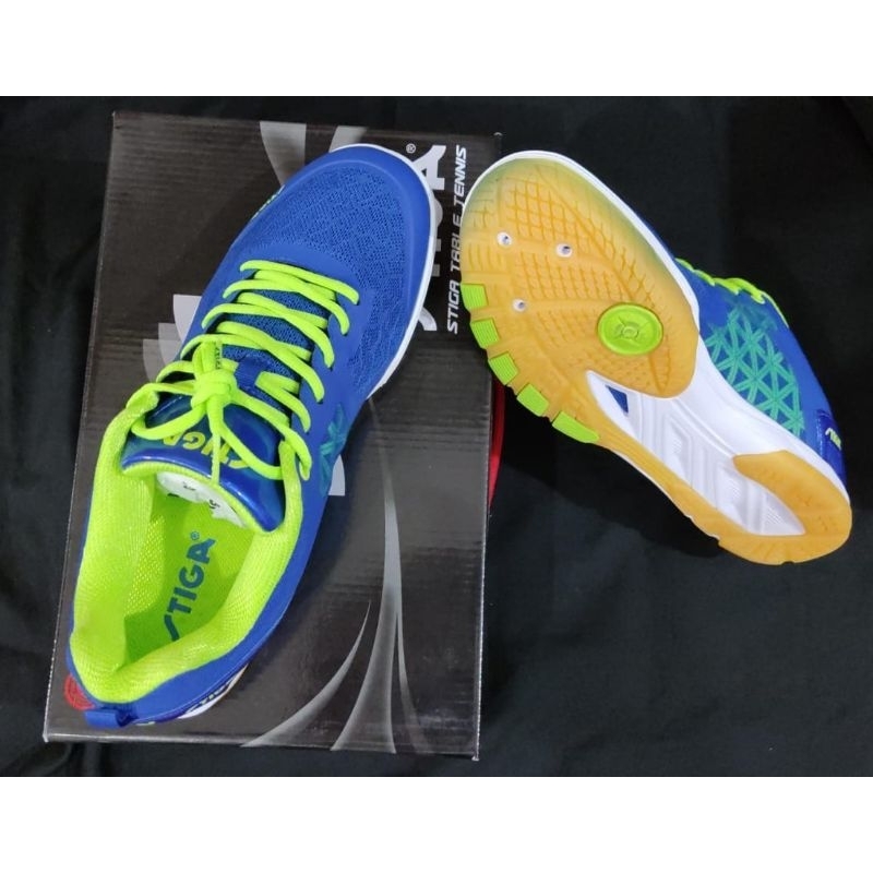 Jual Sepatu Stiga Blue Green Size 44 / Sepatu Olahraga / Sepatu ...