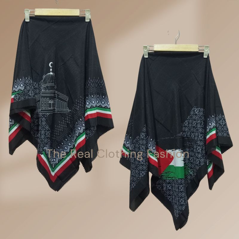 Jual Hijab Palestine Segi Empat Voal Printing Laser Cut Motif Terbaru ...