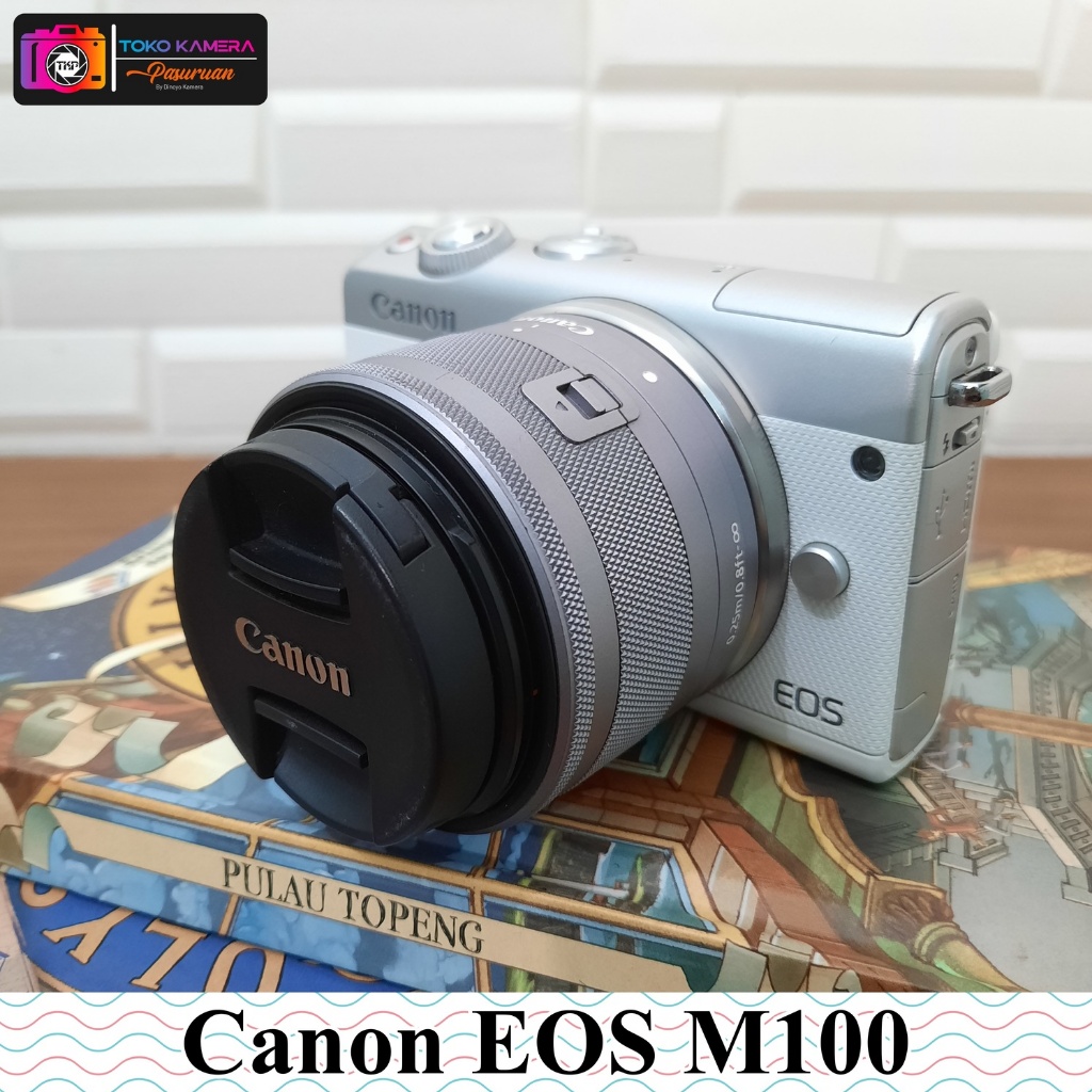 Jual MIRRORLESS CANON M100 LIKE NEW NORMAL | Shopee Indonesia